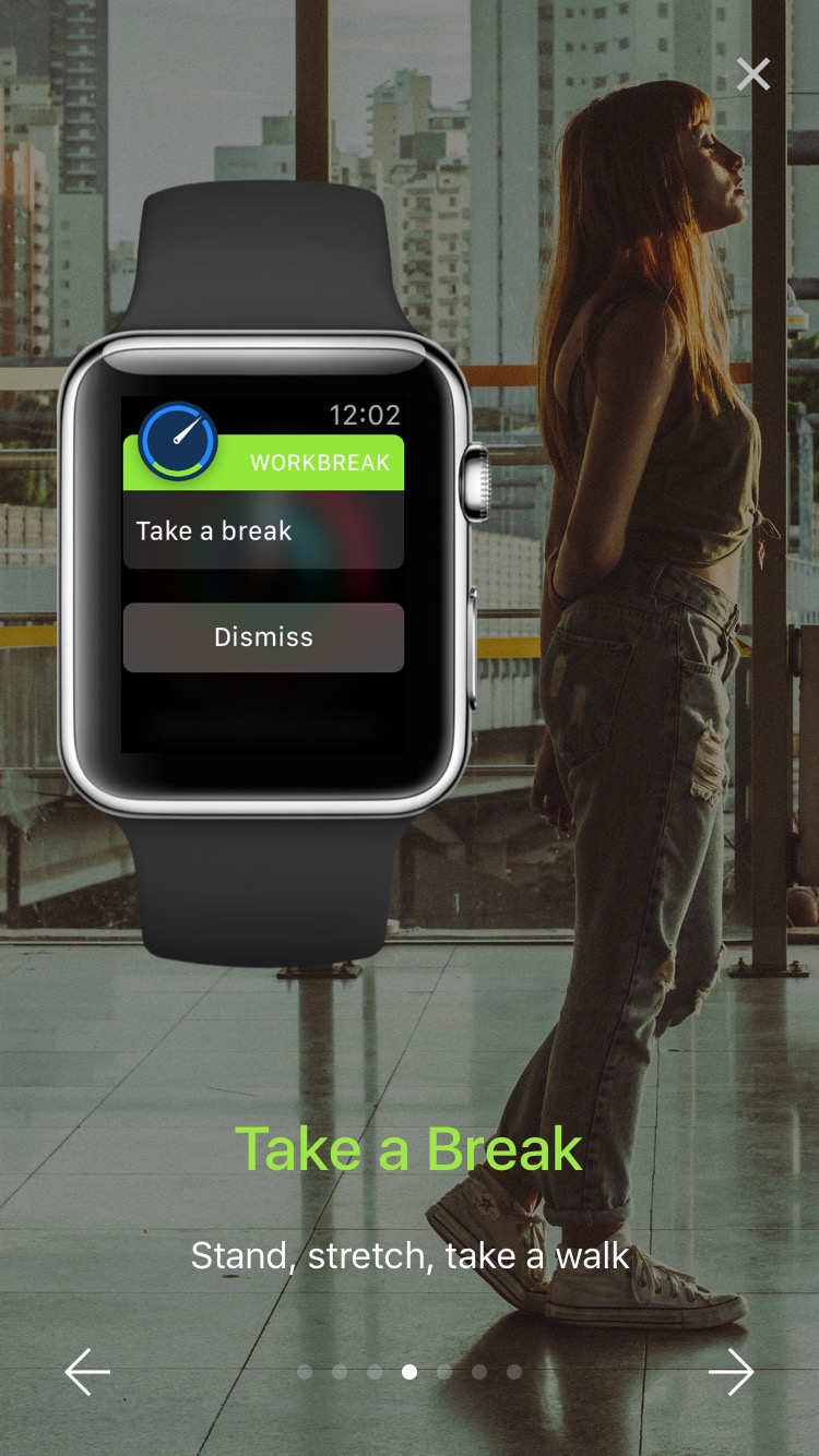 Breaks at work for productivity and good health using Apple Watch ...