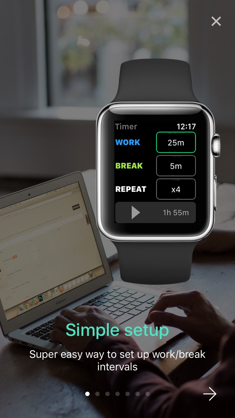 Breaks at work for productivity and good health using Apple Watch ...