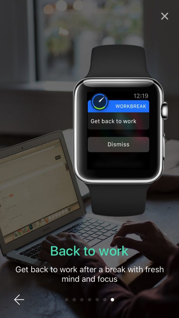 Breaks at work for productivity and good health using Apple Watch ...
