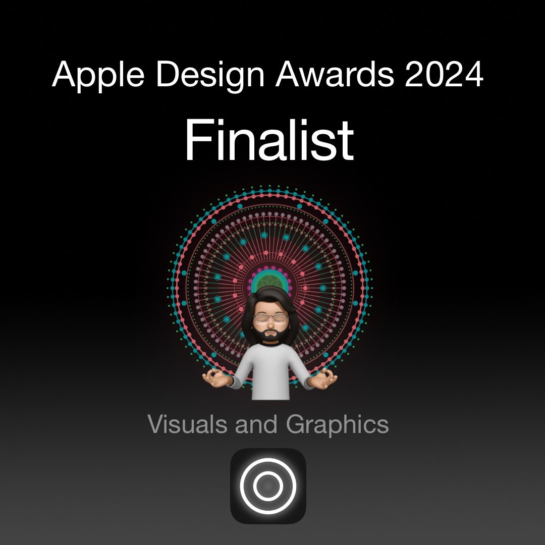 Meditate: Finalist for Apple Design Awards 2024 – RhythmicWorks